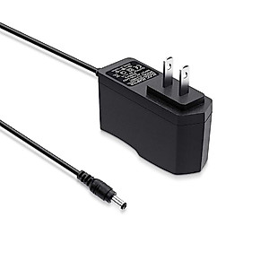 JOVNO 6V 1A DC Power Supply, AC to DC 6 Volt 1Amp 0.8A 0.5A 450mA Adapter Cord with 5.5x2.5mm Tip, for Arm Monitor Soap Dispensers Trash Can Doorbell Alarm Shaver Lamp Clock Baby Monitor/Swing