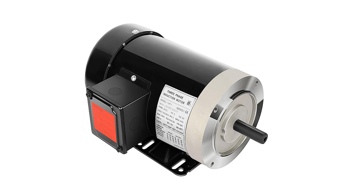 3HP Electric Motor 3450RPM | General Purpose 3-Phase 230V/460V