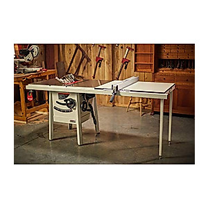 JET JPS-10 ProShop II 10-Inch Table Saw with Steel Wings, 52-Inch Rip, 1-3/4HP, 1Ph 115V (725005K)