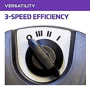 ProTeam 107132 ProBlitz Air Mover Fan, Utility Fan, Carpet Dryer, High Velocity Blower Fan , Grey