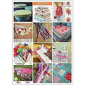 levylisa 100 Pieces 6'' x 6''100% Printed Cotton Quilting Fabric Patchwork Precut Fabric Quilt Squares DIY Sewing Quarter Bundle Fabric for DIY Craft Embellishment Sewing Scrapbooking Quilting