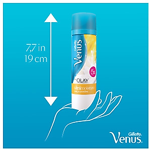 Gillette Venus with Olay UltraMoisture Vanilla Cashmere Women’s 6oz Shave Gel - Pack of 6