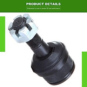 SCITOO 4pcs Front Suspension Kit Lower Upper Ball Joint Fit 1994-1999 For Dodge Ram 2500 3500 4WD Ram 3500 RWD 2000-2005 For Ford Excursion 4WD 1999-2019 For F-250 Super Duty 4WD