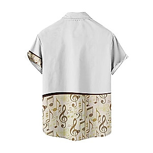 Men's Slim Fit Comfortable Shirt Printed T Shirts Outdoor Street Short-Sleeved Tops Hooded Button Tees Blouse Generic Shirt Shirt Linen Wedding Shirts for Men Button Up Shirts for Men 3XL