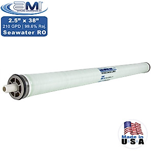 Replacement Membrane for Village Marine Watermaker | Seawater Desalination Reverse Osmosis Membrane | Replaces AquaPro (2.5" x 38" Low Flow (33-3002))