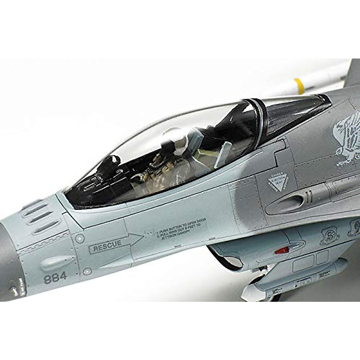 Tamiya Models Block 50 Fighting Falcon with Full Equipment Model Kit