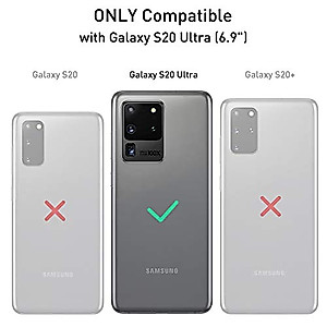 AICase for Galaxy S20 Ultra Belt-Clip Holster Case, Drop Protection Full Body Rugged Heavy Duty Case, Shockproof/Drop/Dust Proof 4-Layer Protective Durable Cover for Samsung Galaxy S20 Ultra 5G