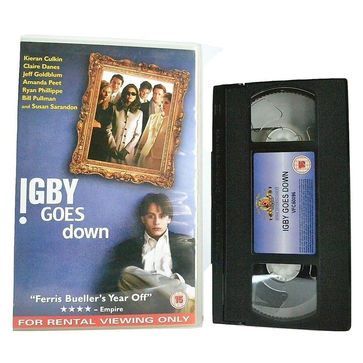Igby Goes Down: Comedy/Drama (2002) - Large Box - Ex-Rental - K.Culkin - Pal VHS