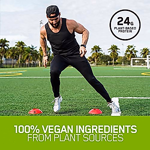 Optimum Nutrition Gold Standard 100% Organic Plant Based Protein Powder, Vitamin C for Immune Support, Vanilla, 1.51 Pound