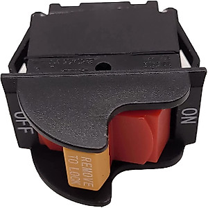 HAKATOP SW7B On-Off Toggle Switch 2 Prong for Delta, Aftermarket Replaces Parts Ryobi Table Saws Drill Press Delta 489105-00 46023 Switch