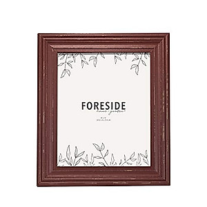 Foreside Home & Garden FFRD06232 8X10 Dalton Photo Frame Red