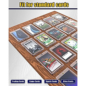 Magnetic Card Holders 24 Pack, 35PT One Touch Card Holder for Trading Card, Baseball Card, Sports Card