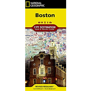 Boston Map (National Geographic Destination City Map)
