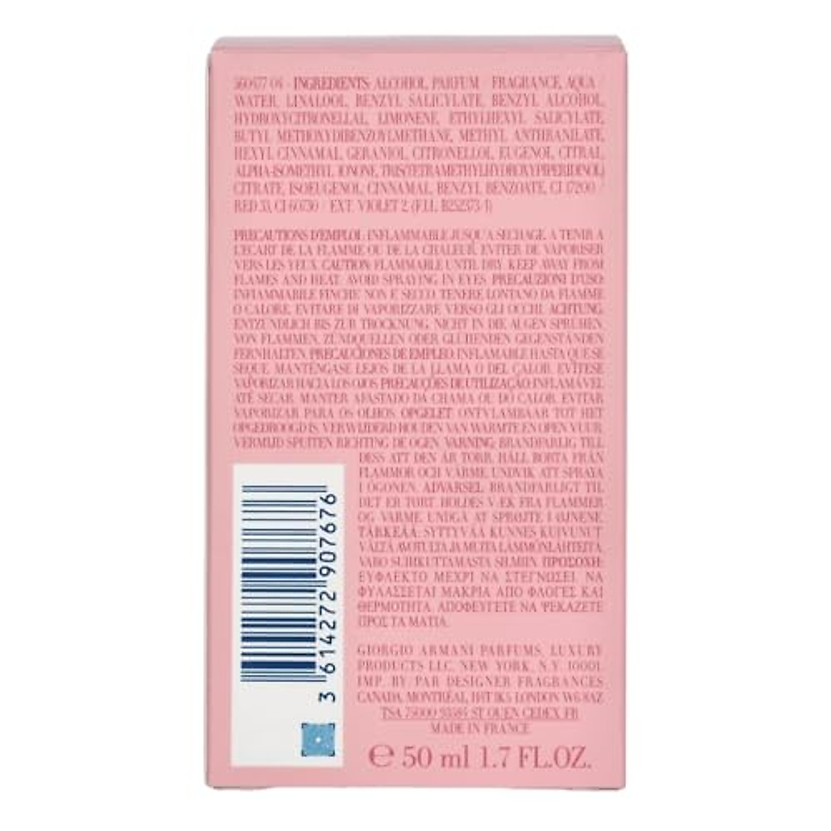 Armani Beauty - My Way - Eau de Parfum - Women's Perfume - Floral Woody Fragrance - Bergamot, Orange Blossom, Tuberose, Jasmine, Cedarwood, Vanilla and White Musk Notes - 1.7 Fl Oz