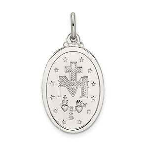 Sterling Silver Miraculous Medal QQC5515