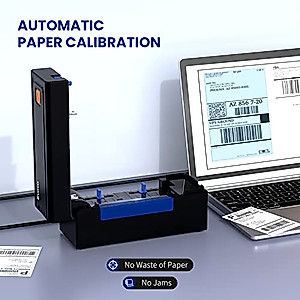 Eyoyo Bluetooth Thermal Label Printer Wireless Shipping Label Printer,4x6 Label Printer,Suit for Small Business & Package, USPS, Etsy, Amazon, Compatible with iPhone, Windows, Android
