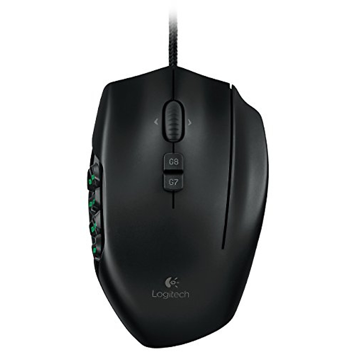 Logitech G600 MMO Gaming Mouse, RGB Backlit, 20 Programmable Buttons