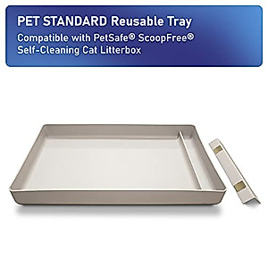 PET Standard Reusable Tray Compatible with PetSafe ScoopFree Self-Cleaning Cat Litterbox