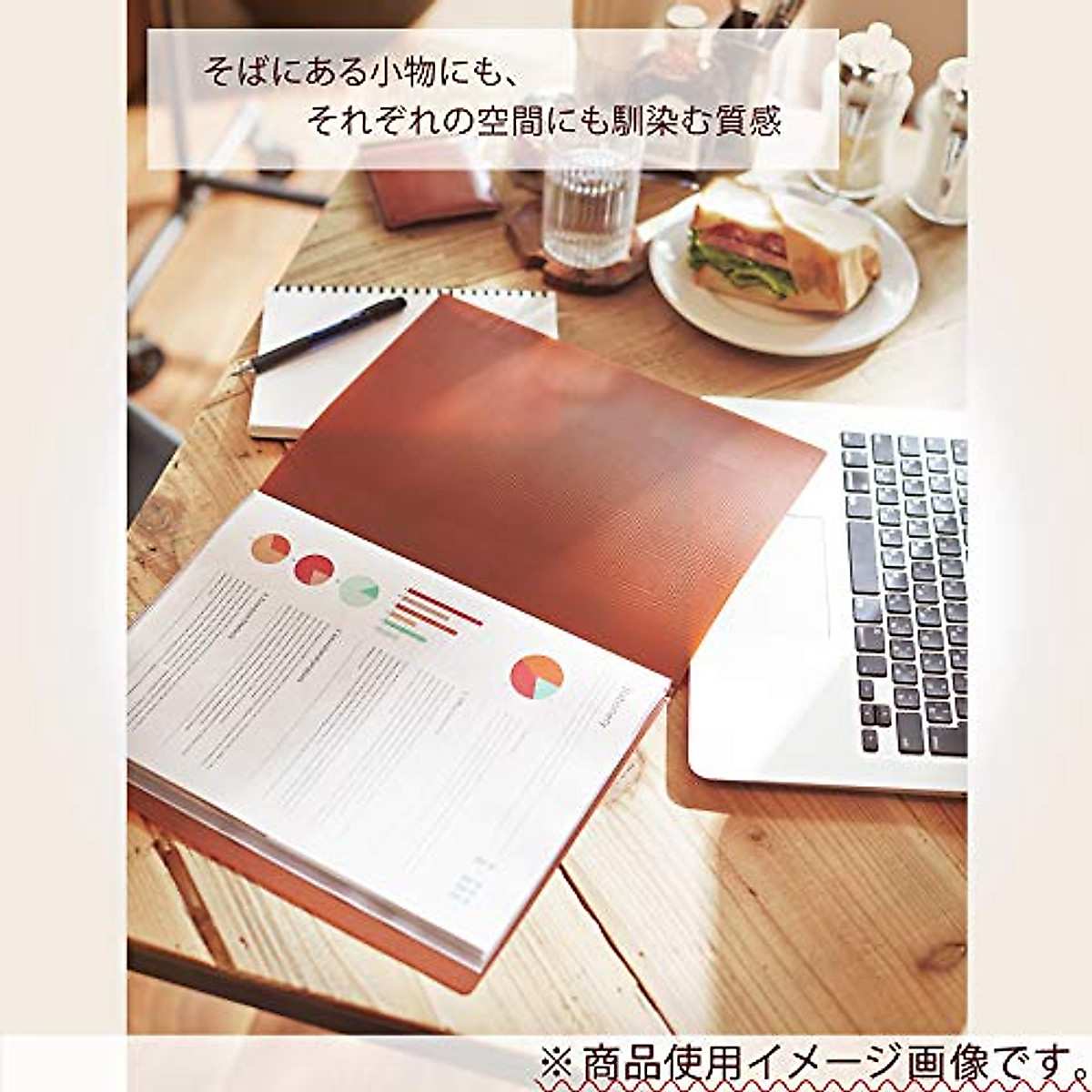 Kokuyo Glassele File, Clear Book, Display Book, Presentation Binder with Plastic Sleeves 20-Pocket Bound, Sheet Protector, A4, 5-Pack Cool Colors, Japan Import (99KRA-GL20X5-2)