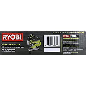 Ryobi JS481LG 4.8 Amp Corded Variable Speed T-Shank Orbital Jig Saw w/ Onboard LED Lighting System