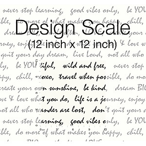 RoomMates RMK9005WP Black Dream Big Script Peel and Stick Wallpaper 20.5" x 16.5 feet