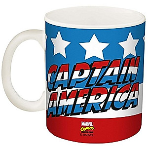 Zak Designs Marvel Comics Captain America Coffee Cup, 11 oz