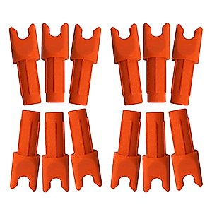 Ravin R136 Replacement Nocks For Use Exclusively With Ravin Branded Crossbow Arrows, Orange