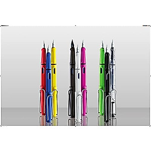 Lamy safari candy 021 Fountain Pen - Modern Aquamarine Colour Fountain Pen with Ergonomic Handle and Timeless Design - Nib Size F - Special Model
