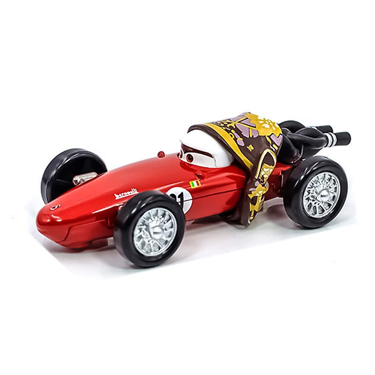 Movie Cars 2 3 Basic Characters Assortment McQueen Mater Chick Hicks Doc Hudson The King Cuz Sheriff Toy Car 1：55 Loose Diecast Vehicles Toys Set Children Car Toy