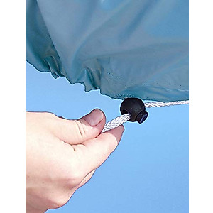 Set Outdoor Ring 10' for Garden Pool Quick Cover Cover Pool Swimming Swimming Inflatable Adult Size Pool (Sliver, One Size)