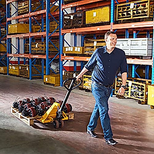 APOLLOLIFT Standard Duty Manual Pallet Jack Hand Truck 5500lbs Capacity 48" Lx21 W Fork Size