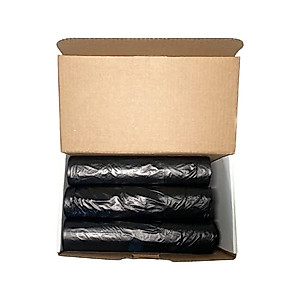 Top Knot Bags 45 Gallon Garbage Trash Bag 40X48" Black 150 Count Can Liner Bulk 40 Gallon 42 Gallon 44 Gallon Made in USA