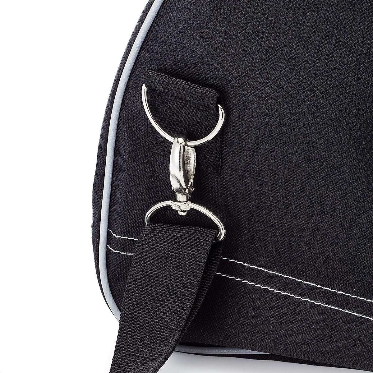 Athletico Ice Skate Bag + Large Skate Blade Cover - Bundle Includes Skate Bag for Ice Skates, Figure Skates, or Hockey Skates and Blade Cover to Protect Blades (Black) (Black, Large)