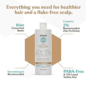 Zinc Shampoo, Dhs 16oz