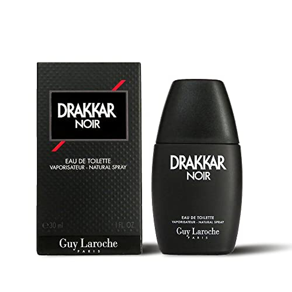 Drakkar Noir By Guy Laroche - Original Vintage Designer Fragrance Blend For Men - Fresh, Classic Men’s Evening Scent - Long Lasting Amber Fougere Aroma With Spicy And Citrus Notes - 1 Oz EDT Spray