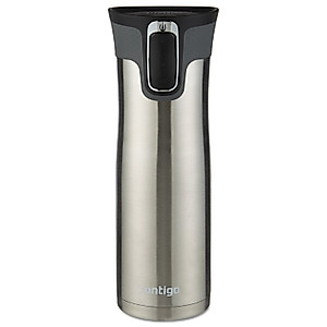 Contigo West Loop Stainless Steel Vacuum-Insulated Travel Mug with Spill-Proof Lid