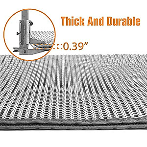 Conlun Cat Litter Mat Cat Litter Trapping Mat, Honeycomb Double Layer Design, Urine and Water Proof Material, Scatter Control, Less Waste，Easier to Clean,Washable