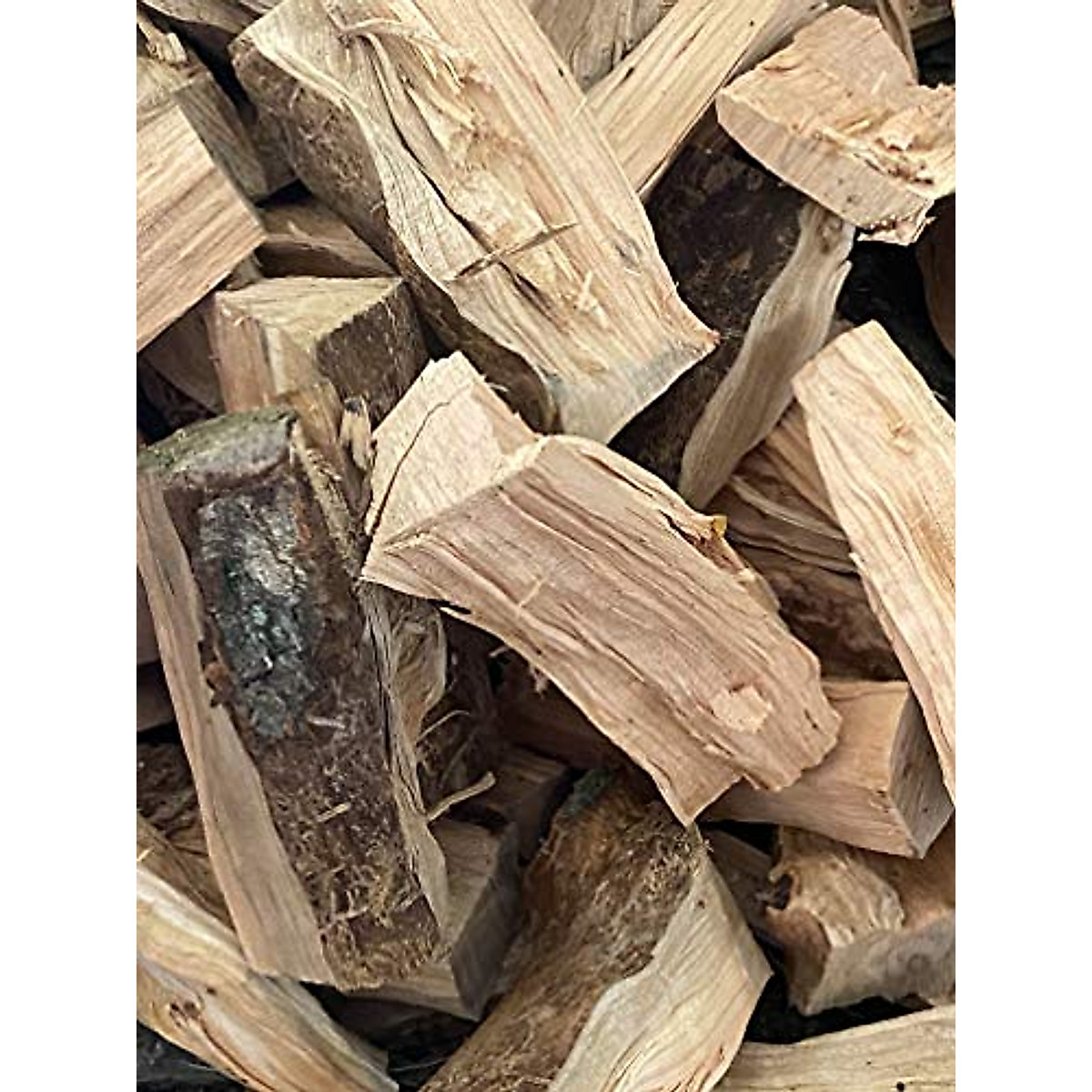 FPS Fox Peak Sampler Wood Smoking Chunks 20 Pounds with 5 pounds Each of Cherry, Hickory, Oak and Apple