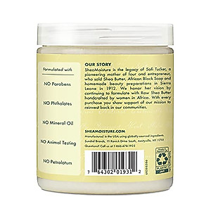 SheaMoisture Leave In Conditioner Conditioner For Hair Jamaican Black Castor Oil To Soften and Detangle Hair 20 oz