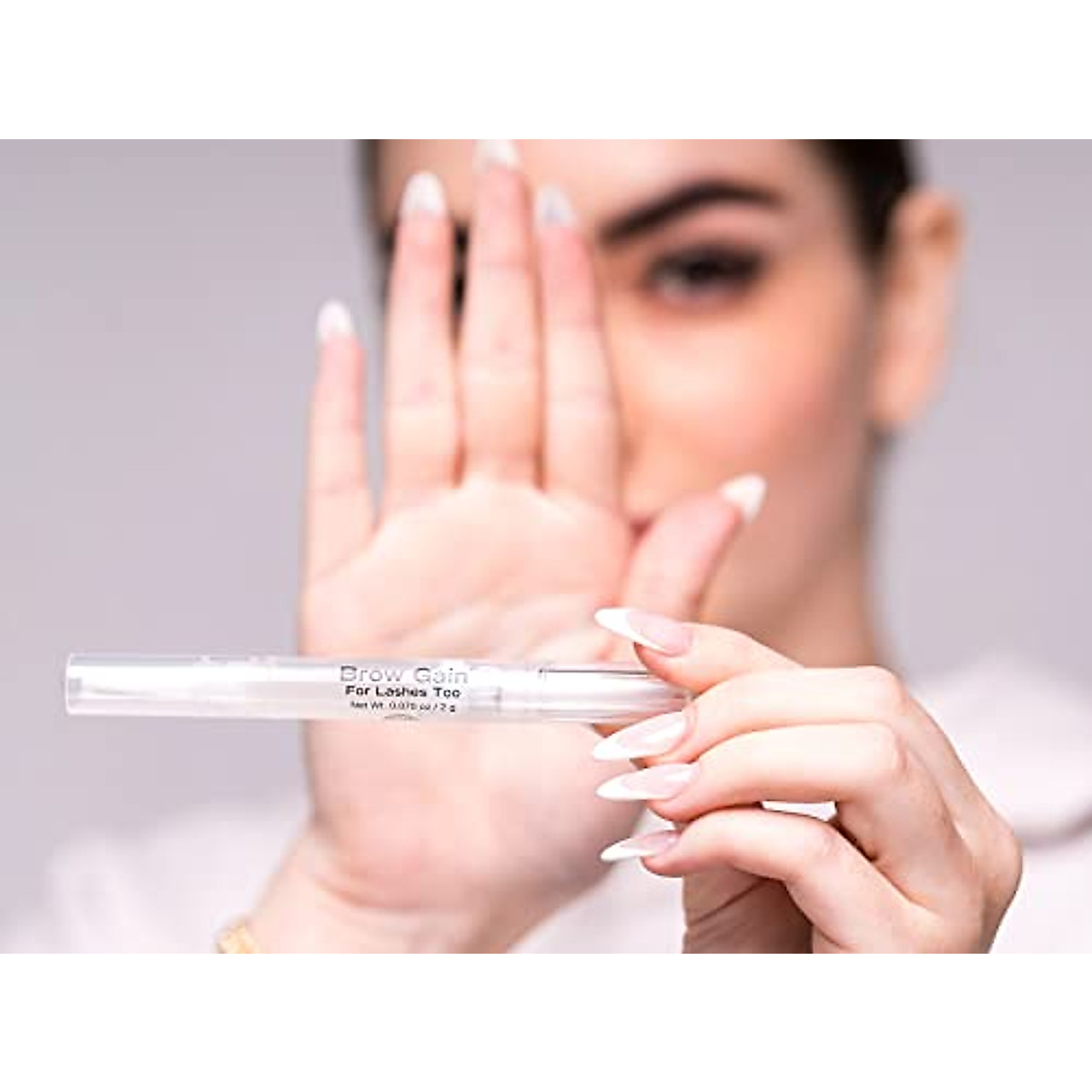 Damone Roberts Brow Gain (For Lashes Too) - "Youth in a Tube" - The Best Brow and Lash Growth Serum - Made in the USA - Vegan