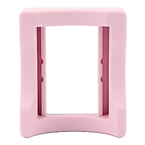 GLOGLOW Non Slip Cup Cradle, Flexible Stable Support Compact Anti Scratch Silicone Cup Cradle for Crafting for Mugs (Pink)