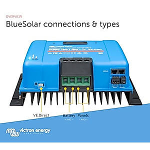 Victron Energy BlueSolar MPPT Tr VE.Can 150V 100 amp 12/24/36/48-Volt Solar Charge Controller