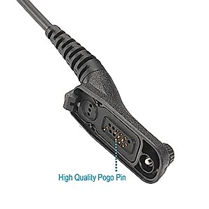 Speaker Mic for Motorola APX 6000 Radio Noise Reduction Shoulder Microphone Compatible with Motorola Radios APX4000 APX6000 APX7000 XPR6350 XPR6550 XPR7350 XPR7550 XPR 7550 7350 6550