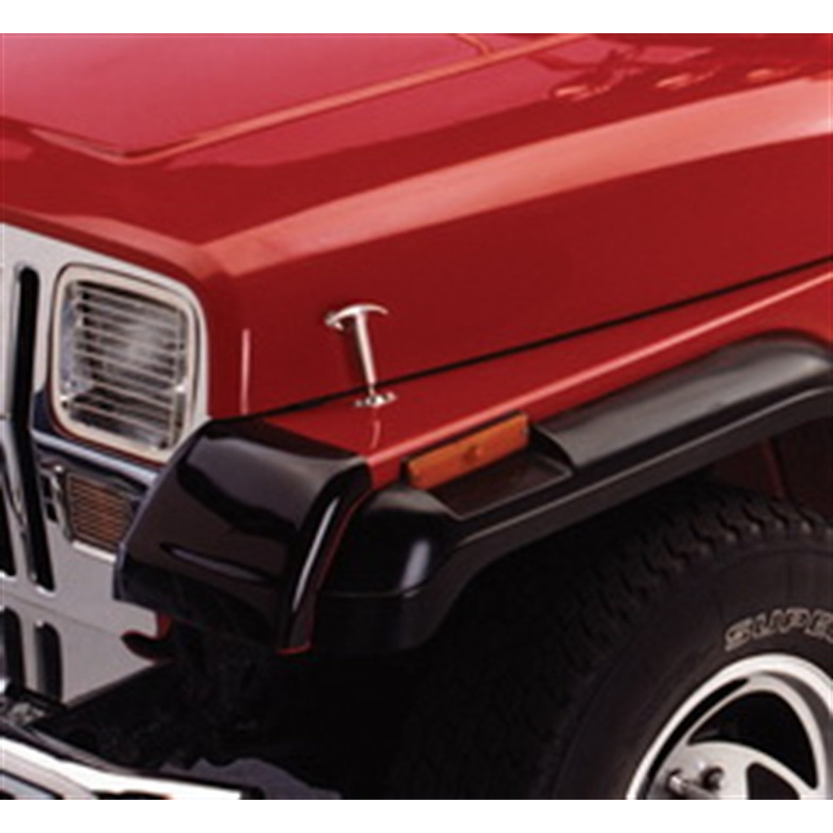 Smittybilt Hood Catch Set (Stainless Steel) - 7401