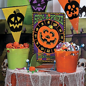 Fun Express Eyeballs with Suction Feet Bright Vinyl Bendable Toys for Halloween - Toys - Character Toys - Bendables - Halloween - 24 Pieces