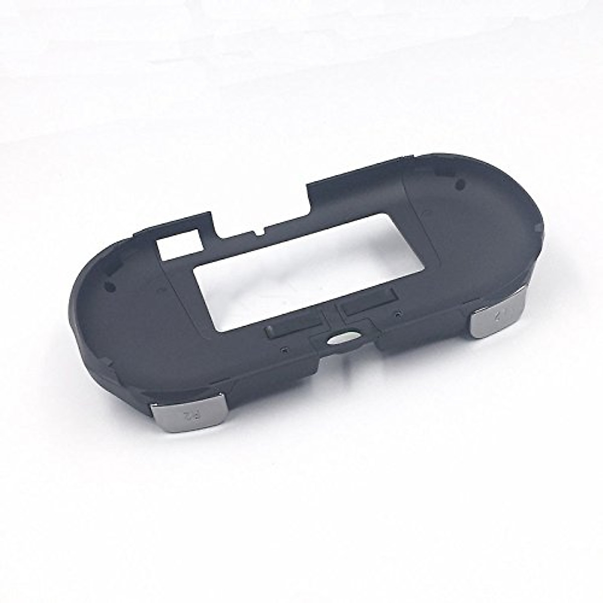 L3 R3 Matte Hand Grip Handle Joypad Stand Case with L2 R2 Trigger Grips Handel Holder Button For PS Vita PSV 2000 （Black）