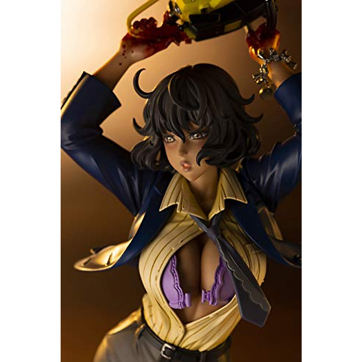 Kotobukiya Texas Chainsaw Massacre: Leatherface (Dance Version) Bishoujo Statue, Multicolor