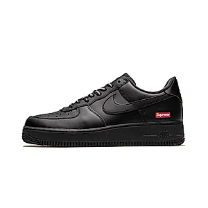 Nike Mens Air Force 1 Low CU9225 001 Supreme - Mini Box Logo Black - Size 15