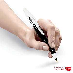 Maped Visio Left Handed Pens, Pack of 3, Assorted Colors (224324)