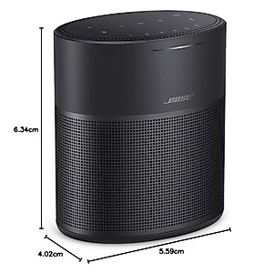 Bose Home Speaker 300: Bluetooth Smart Speaker with Amazon Alexa Built-in, Black